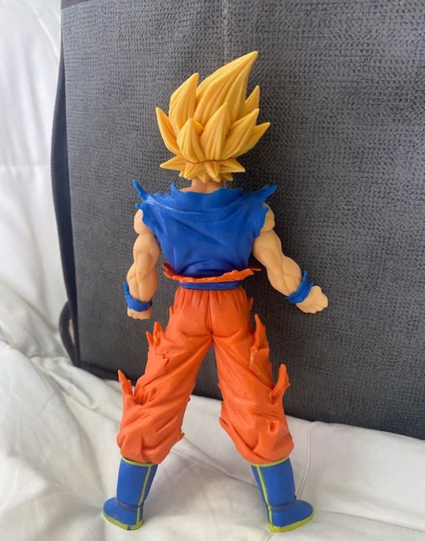 Goku Super Saiyan Yellow Hair dragon ball z, Hobbies & Toys, Toys ...