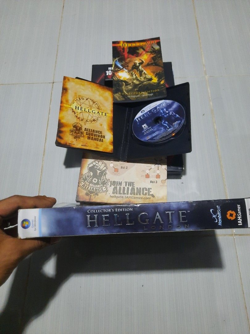 Hellgate London Collector's Edition Games For Windows, Video Game, Game di Carousell