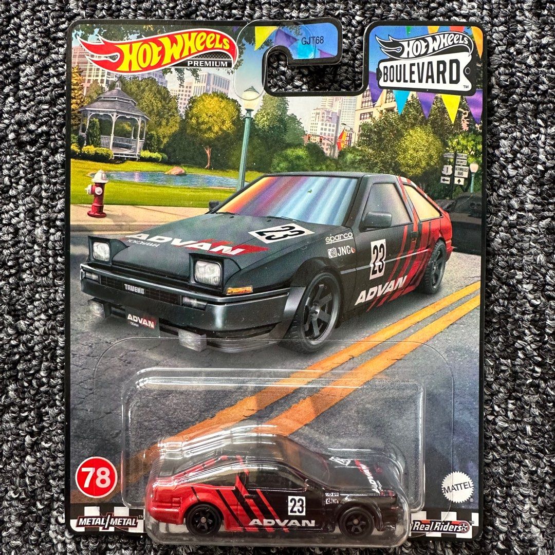 Hot Wheels Boulevard Toyota AE86 Sprinter Trueno (ADVAN Livery ...