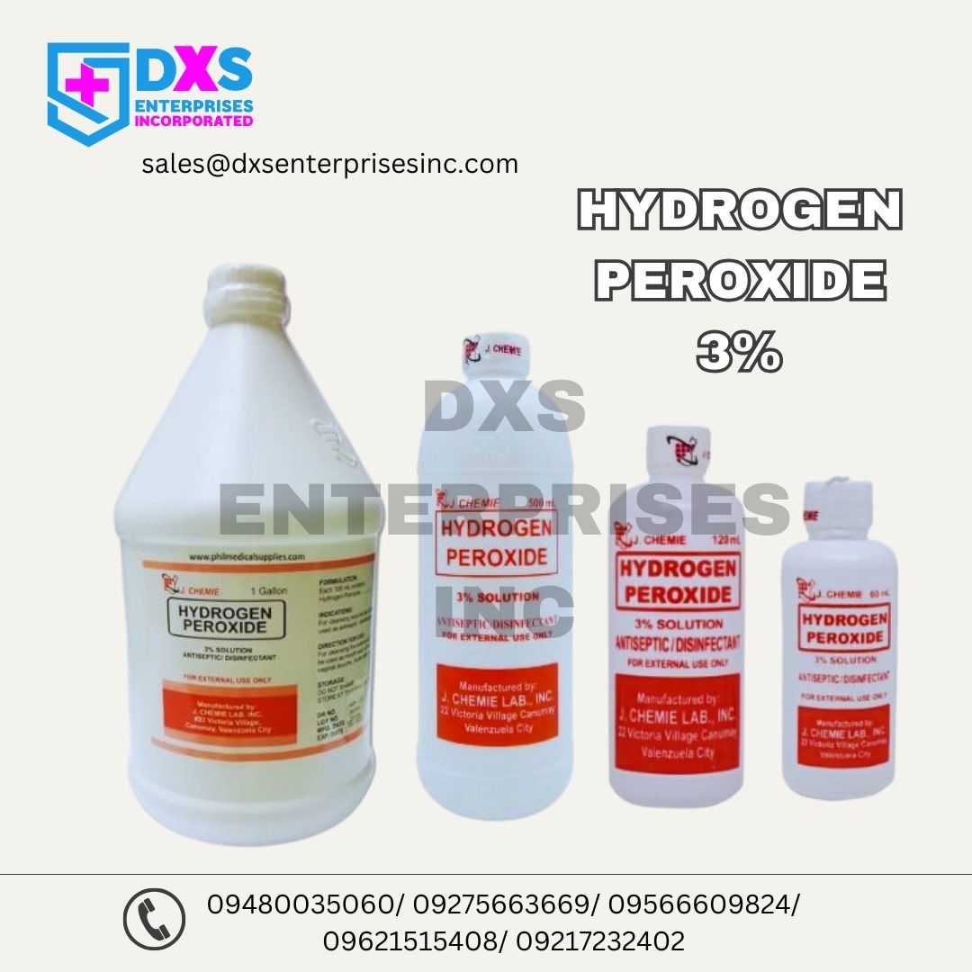 HYDROGEN PEROXIDE GALLON, Health & Nutrition, Medical Supplies & Tools ...