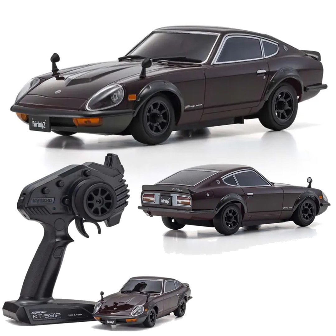 ALL RESERVED - Kyosho Datsun Fairlady 240ZG Maroon Mini Z Ready Set ...