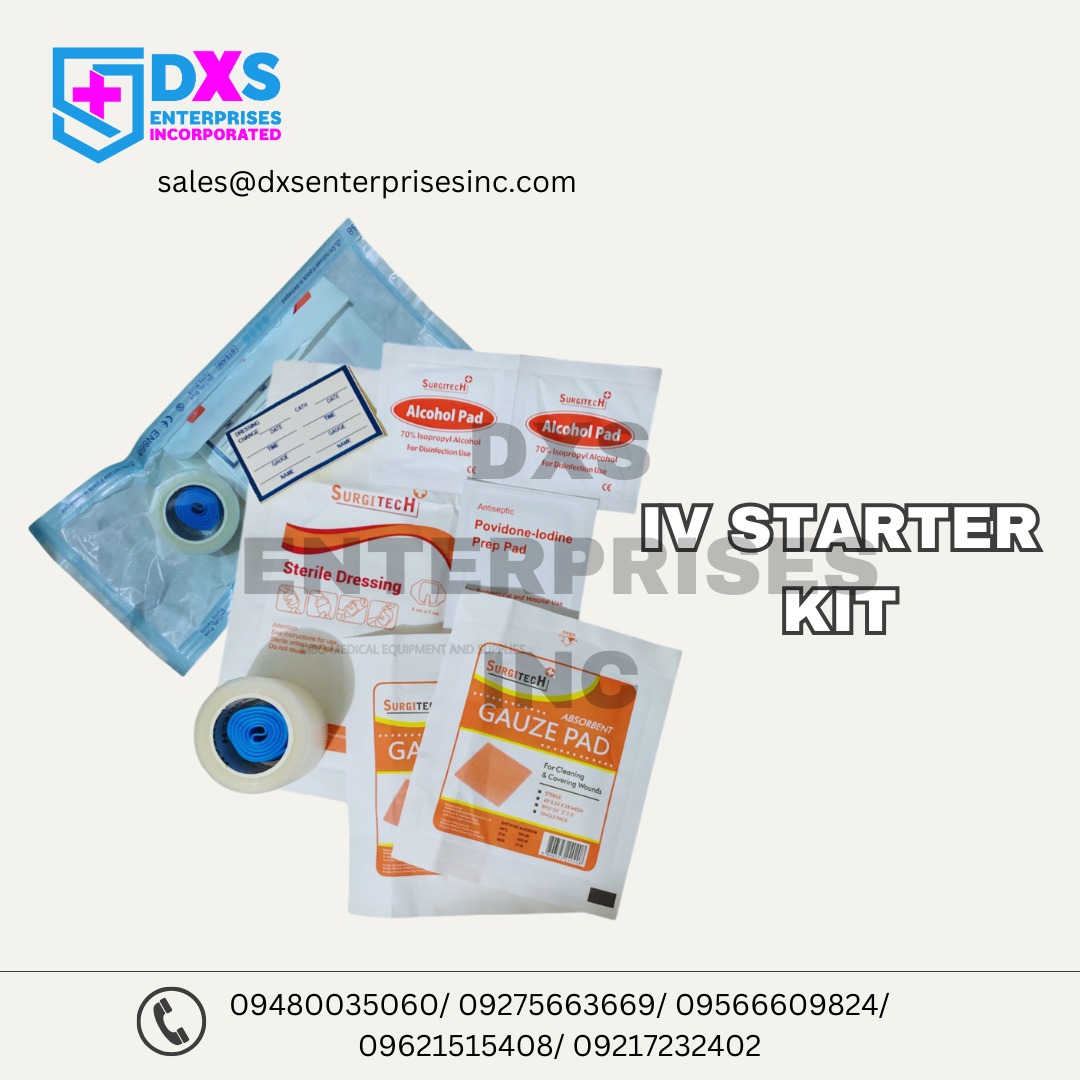 IV STARTER KIT, Health & Nutrition, Medical Supplies & Tools on Carousell