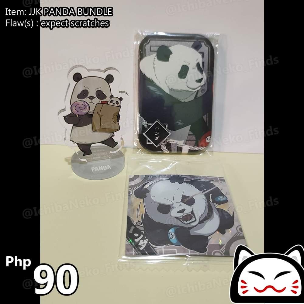 Jujutsu Kaisen: Panda Merch, Hobbies & Toys, Memorabilia & Collectibles ...