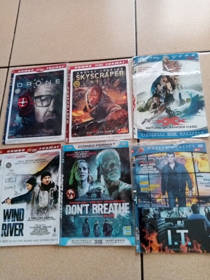 Kaset Dvd film detektif, Musik & Media, CD, DVD & Lainnya di Carousell