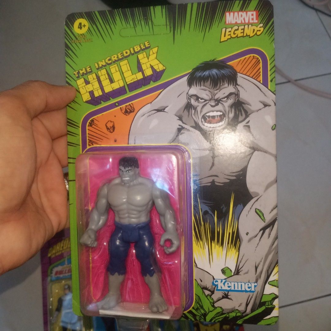 Kenner hasbro Marvel legends retro hulk, ant man & dare devil action ...