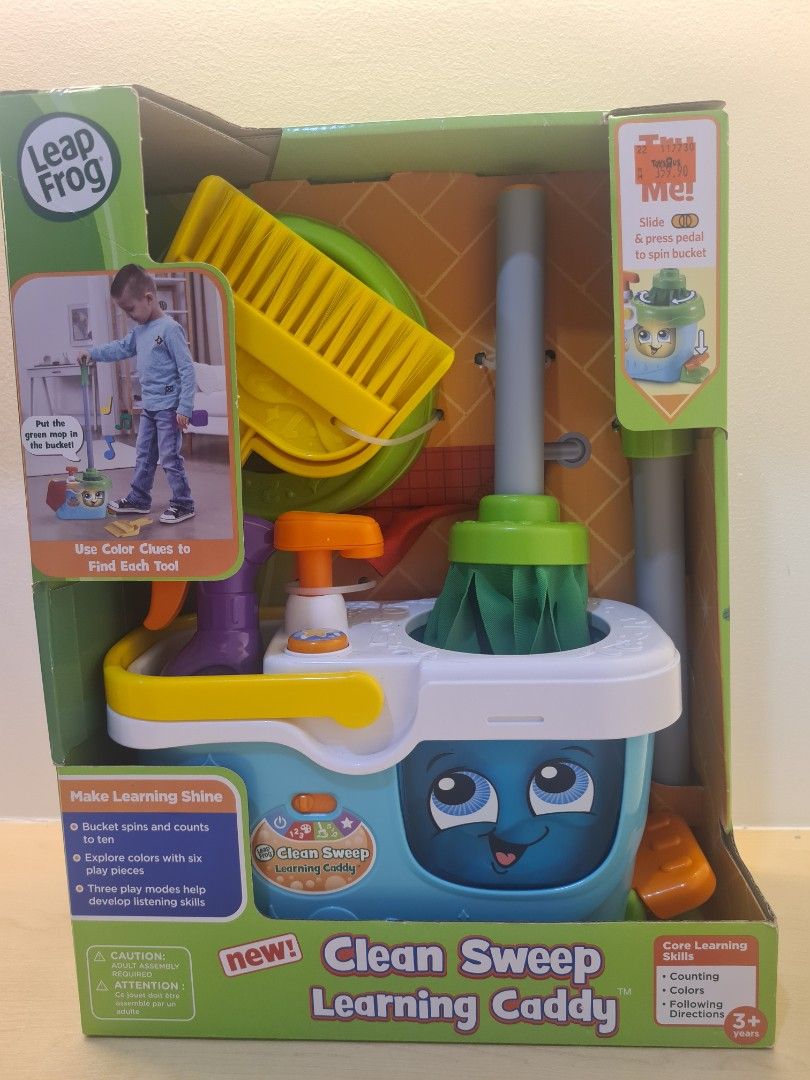 Leapfrog Clean Sweep Learning Caddy, Babies & Kids, Infant Playtime on ...