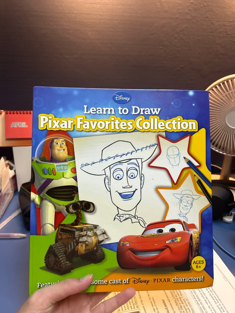 Learn to Draw - Pixar Favourites Collection, 興趣及遊戲, 書本 & 文具, 兒童書籍 ...