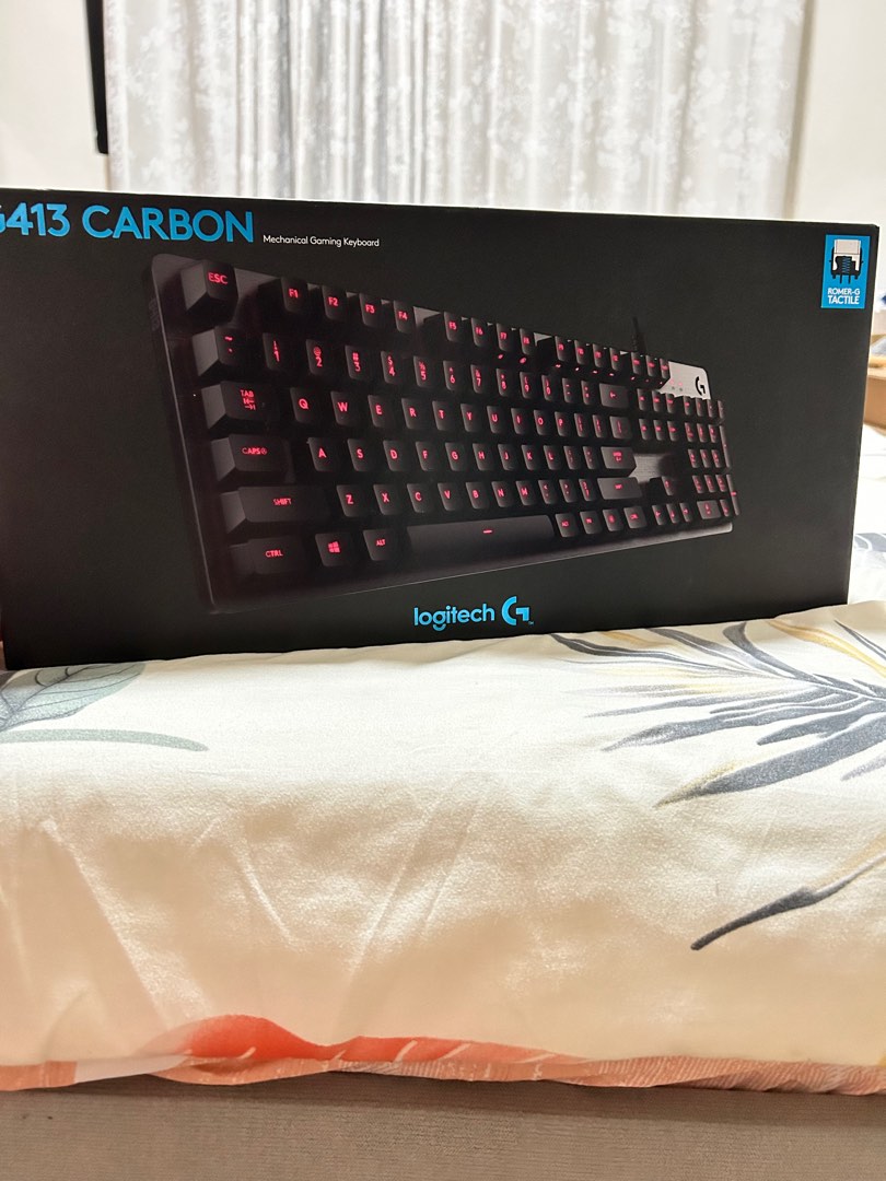 Logitech G413 Carbon Mechanical Gaming Keyboard, Computers & Tech ...