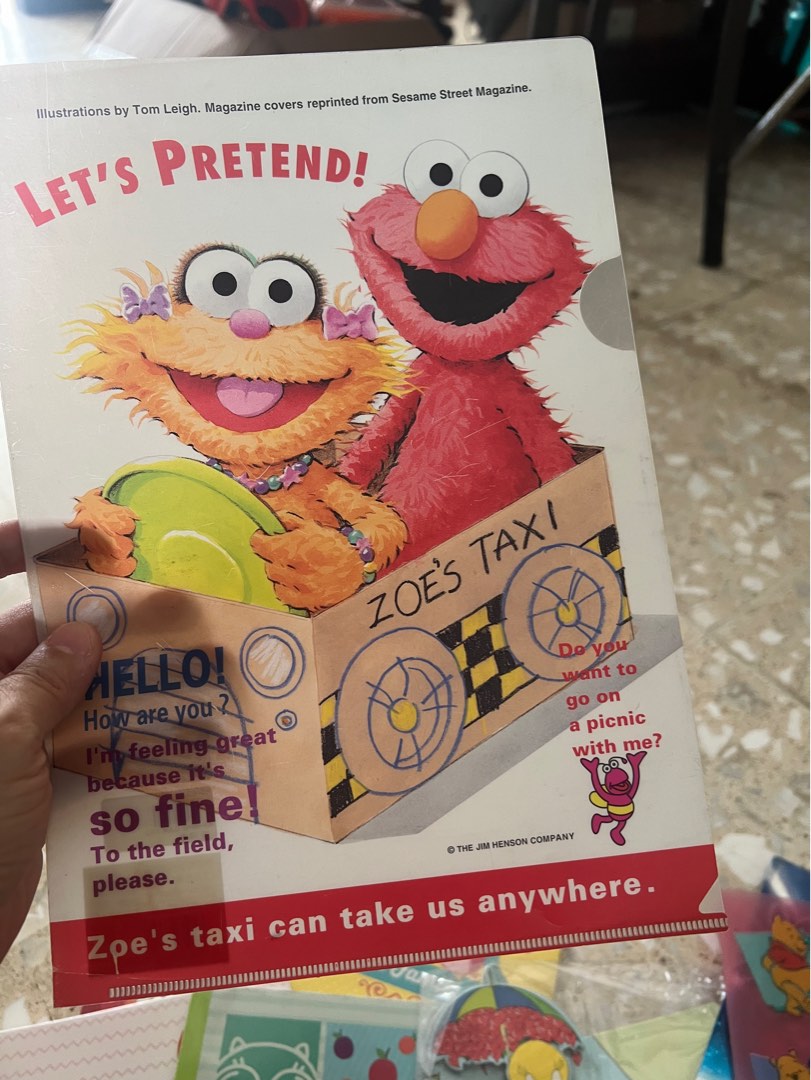 Map Sesame Street, Buku & Alat Tulis, Buku di Carousell