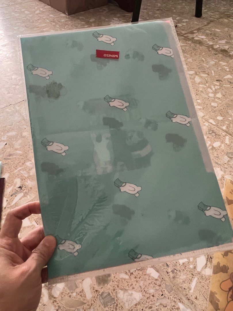 Map the Bear Miniso, Buku & Alat Tulis, Alat Tulis di Carousell