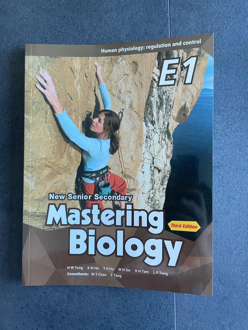 Mastering Biology (third edition) E1, 興趣及遊戲, 書本 & 文具, 教科書 - Carousell