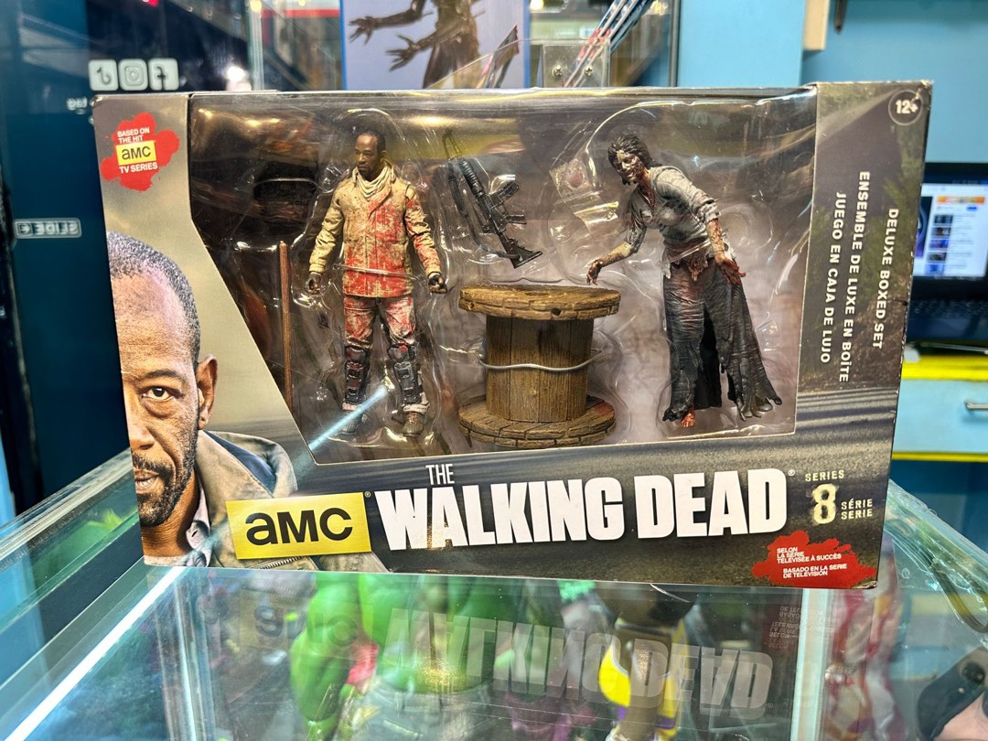 McFarlane AMC The Walking Dead Morgan 7” Deluxe Box Set, Hobbies & Toys ...