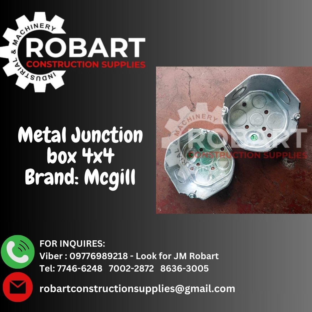 Metal Junction box, Commercial & Industrial, Construction Tools ...