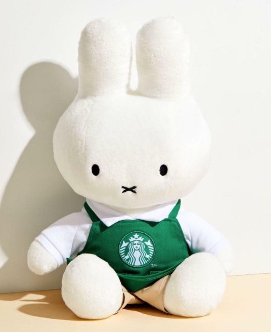 Miffy x Starbucks Plushie, Hobbies & Toys, Toys & Games on Carousell
