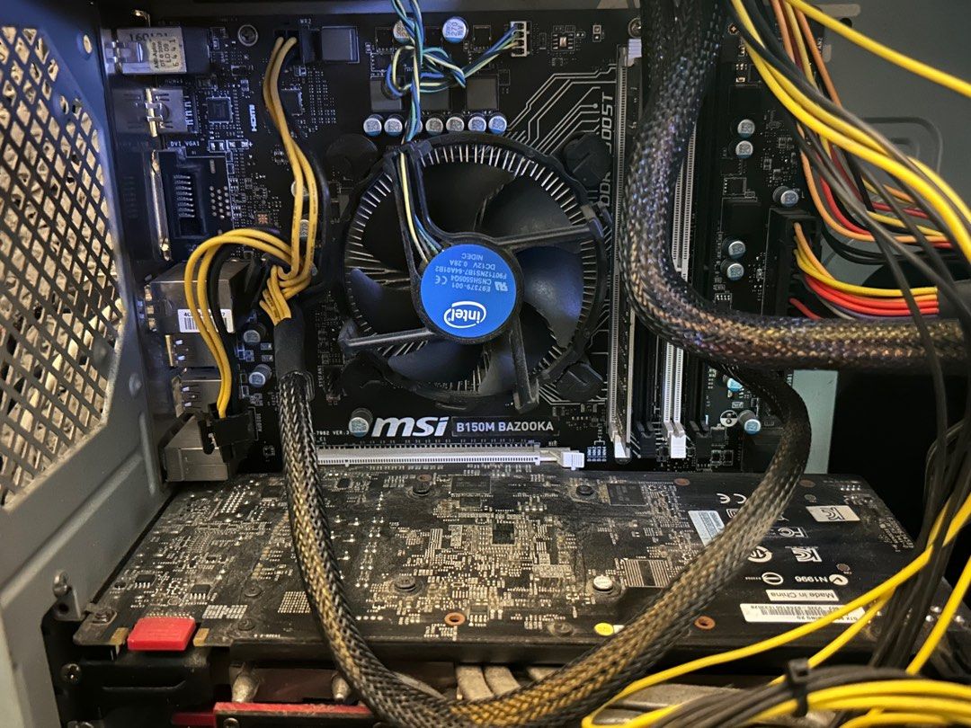 MSI 960 with motherboard and cpu & power supply ( take note: No Hard ...