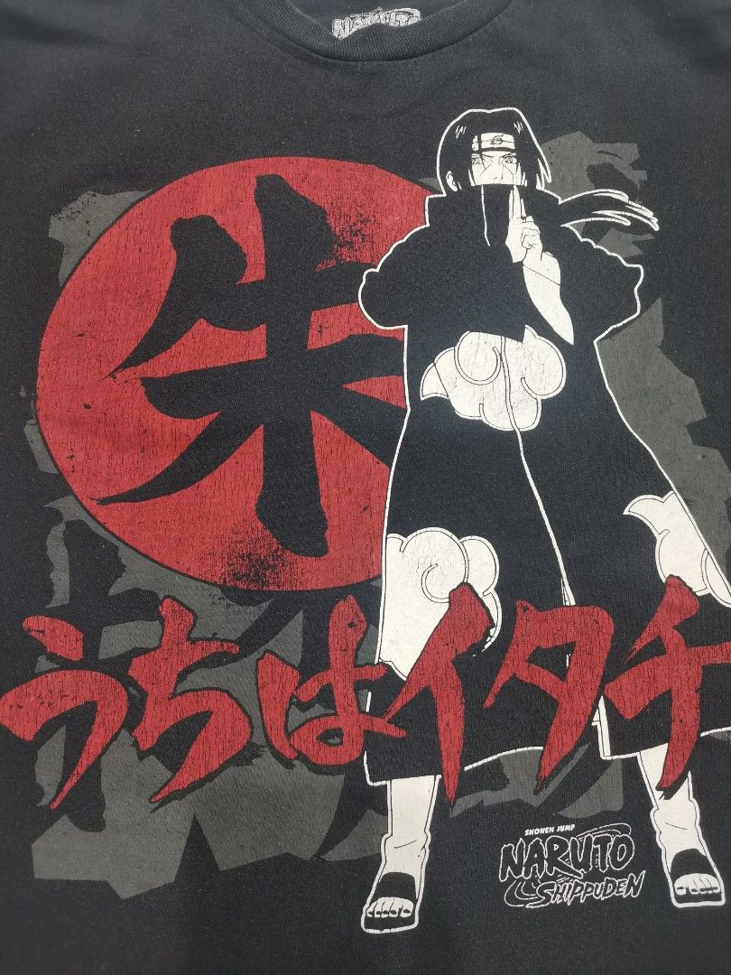Naruto Itachi Uchiha Akatsuki Vintage Anime Japanese, Men's Fashion ...