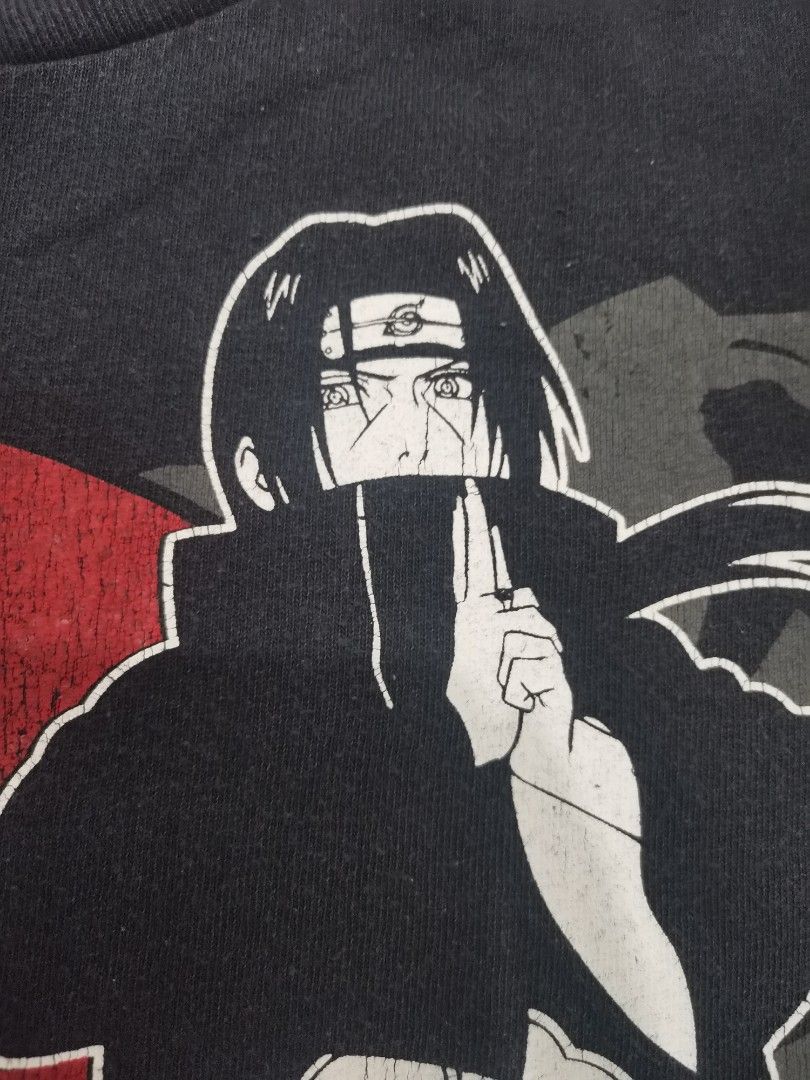Naruto Itachi Uchiha Akatsuki Vintage Anime Japanese, Men's Fashion ...