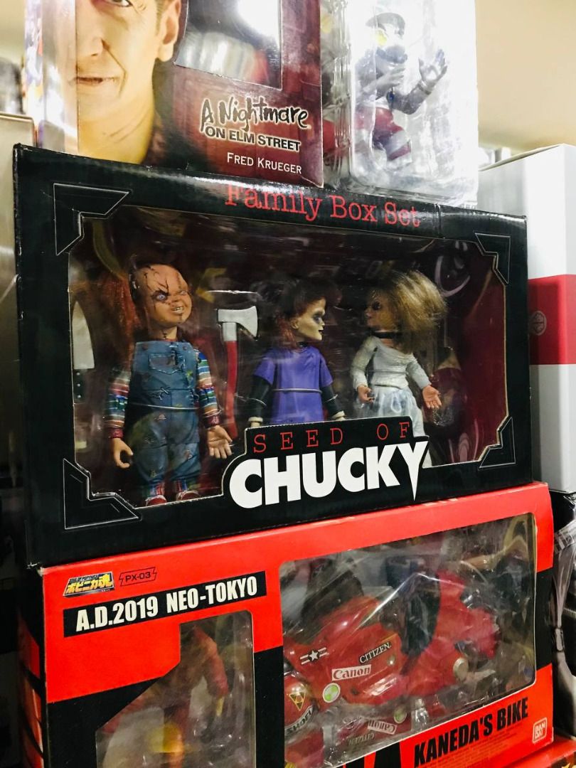 NECA 2004 SEED OF CHUCKY FAMILY BOX SET - RARE, Hobbies & Toys, Toys ...