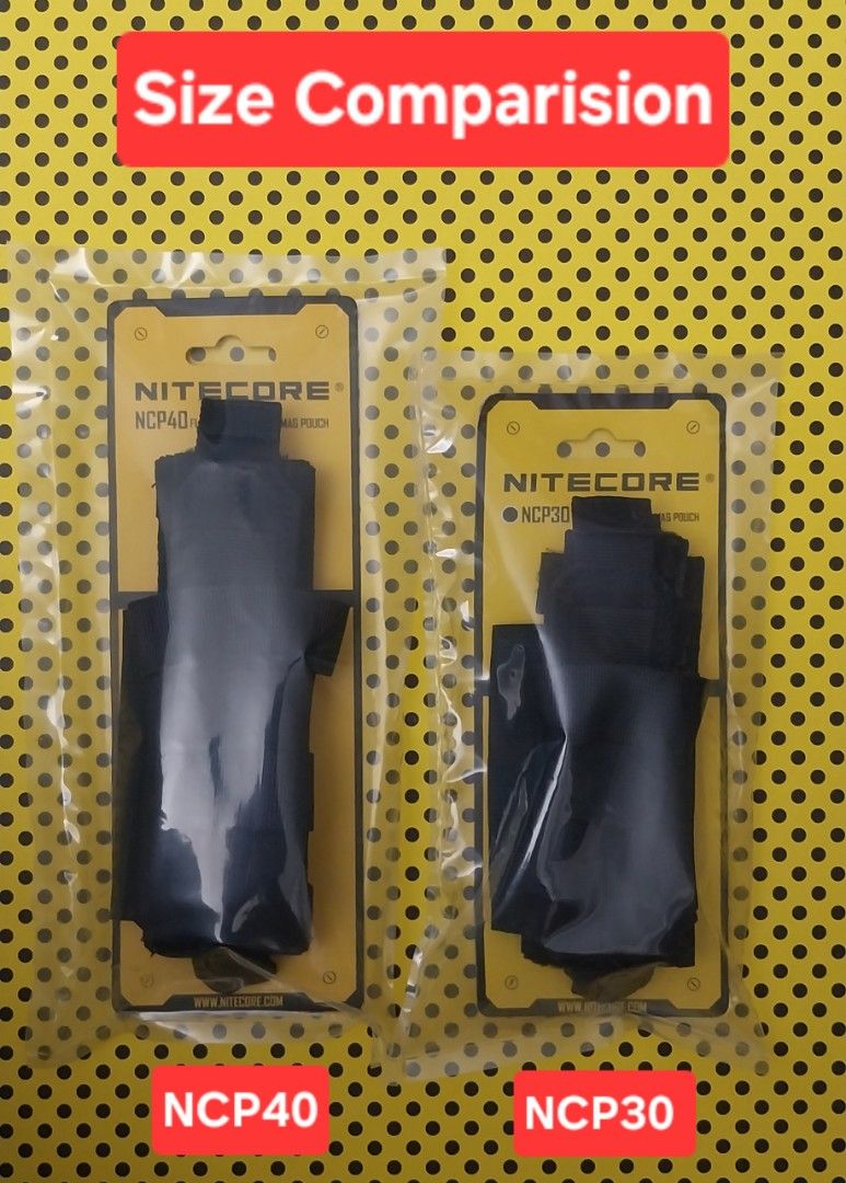 Nitecore Tactical Holster NCP40 Flashlight Tool Holster on Carousell