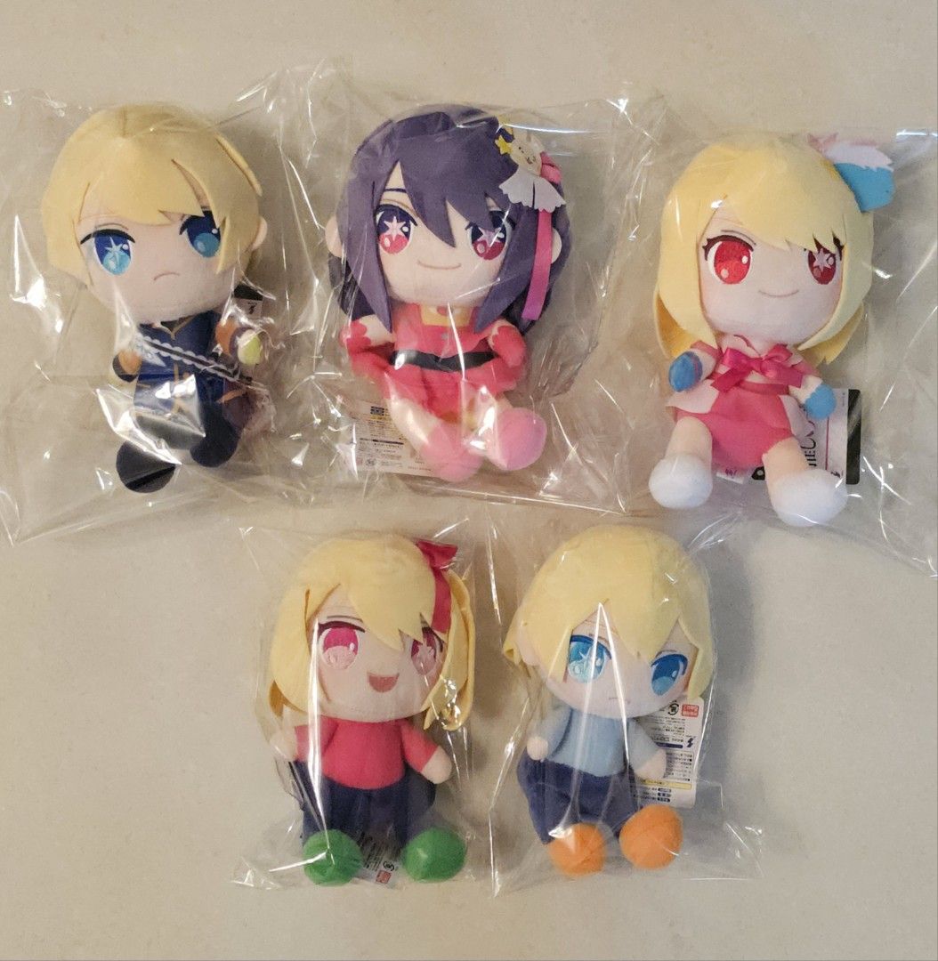 Oshi no ko/ my star - ai hoshino, aqua hoshino, ruby hoshino plush soft ...