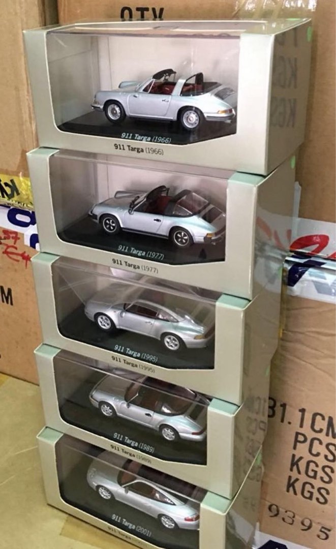 Porsche 911 Targa set. 1/43. Minichamps, Hobbies & Toys, Memorabilia ...