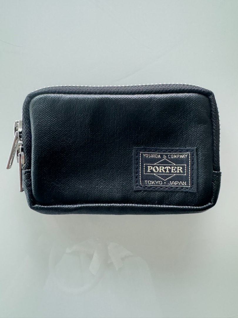 Porter multi coin case 銀包 散字包 日本製 帆布, 名牌, 手袋及銀包 - Carousell