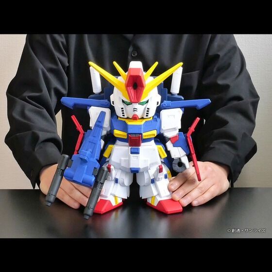 [預訂/Pre Order] Jumbo sofbi figure SD Gundam ZZ Gundam / [JUMBO SOFBI ...