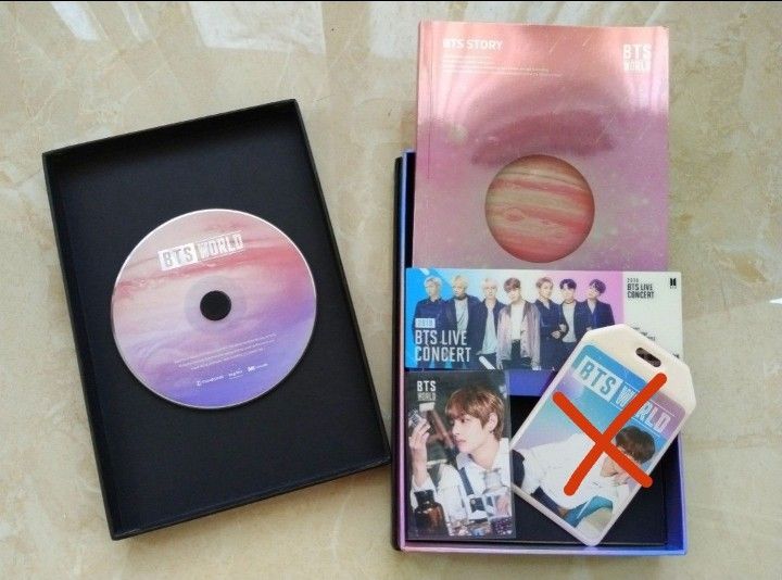 [FREEONG JABODETABEK] PRELOVED BTS World OST Official LIMITED EDITION, K-Wave di Carousell