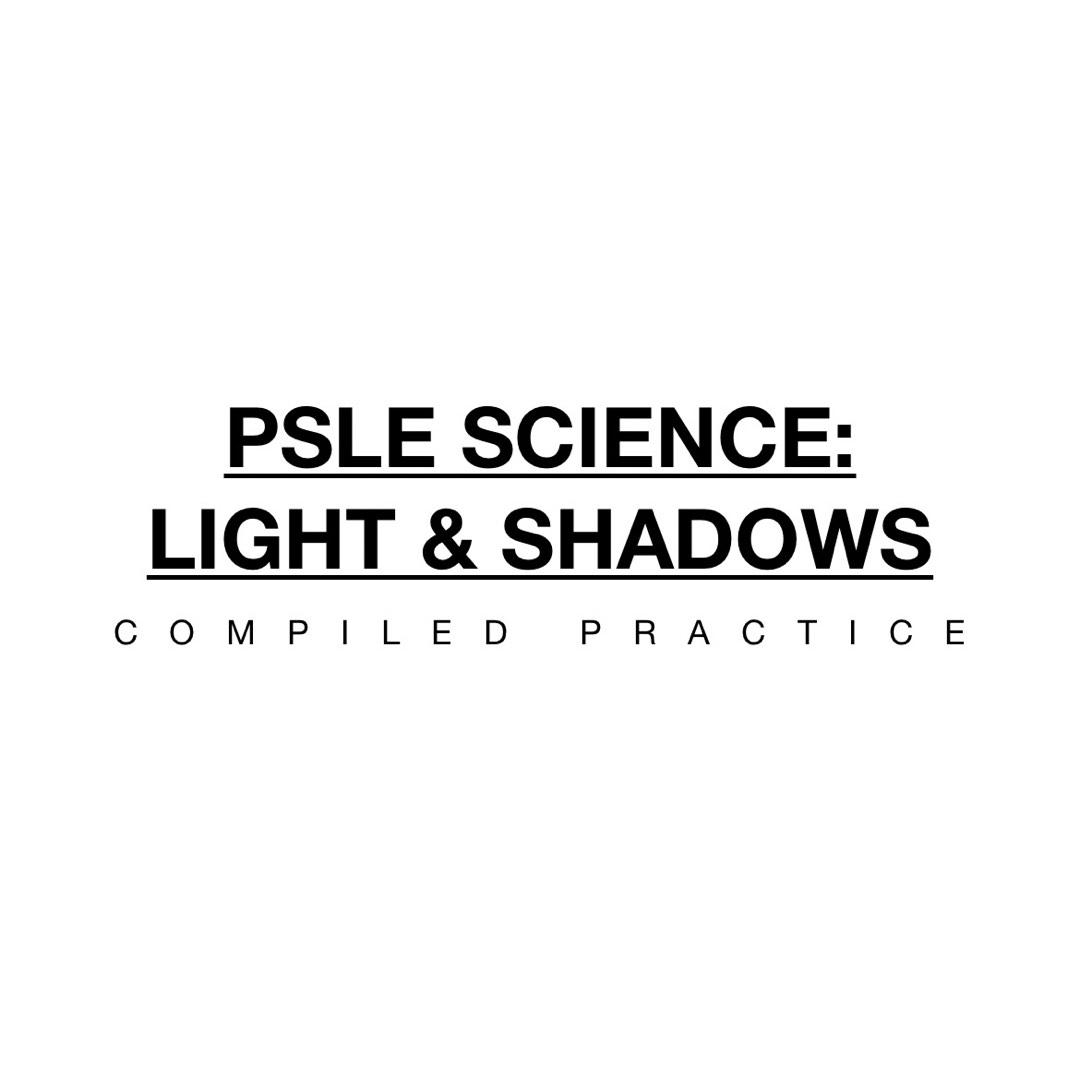 PSLE Science: Light & Shadows, Hobbies & Toys, Books & Magazines ...