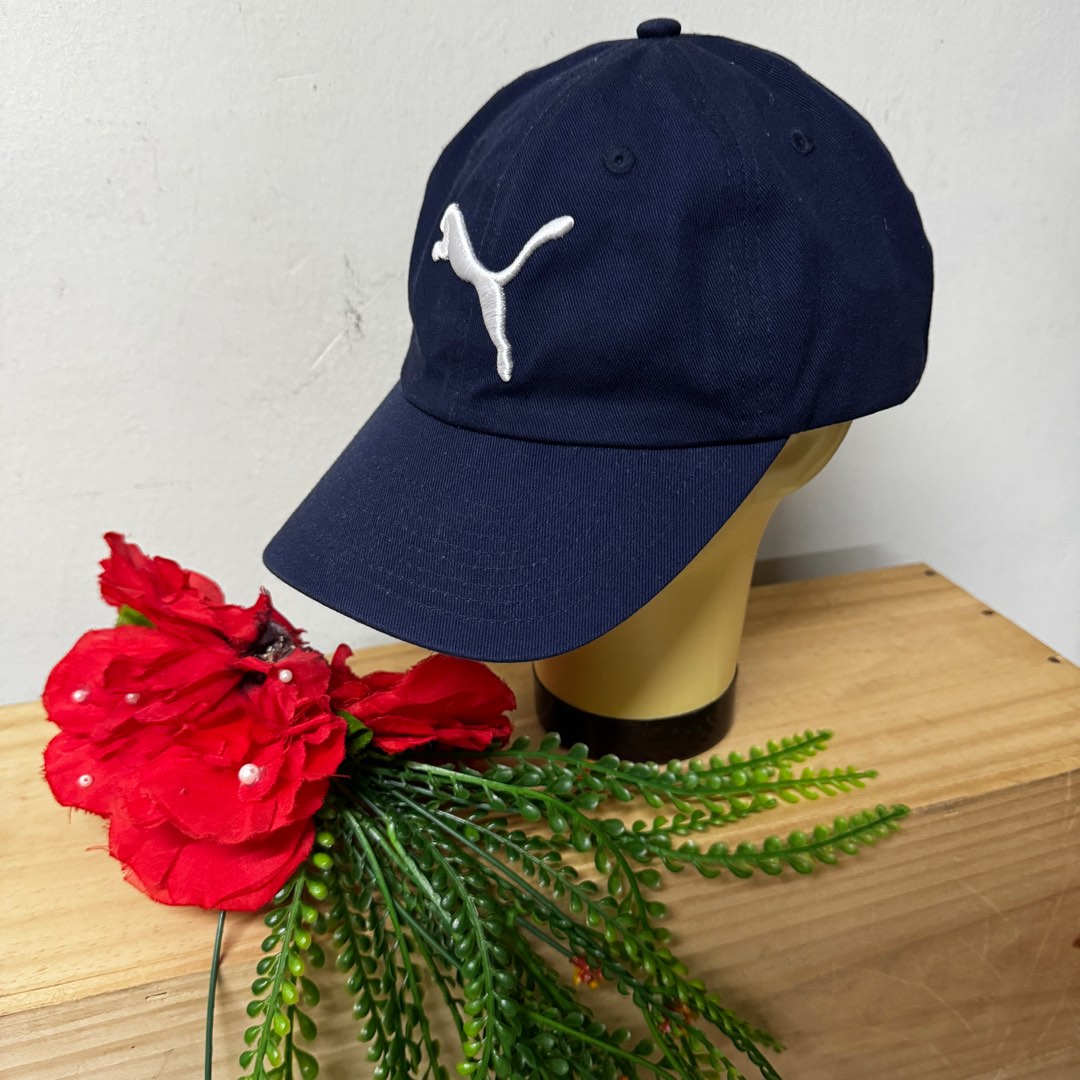 Puma Navy blue cap_ Blue hat, Men's Fashion, Watches & Accessories, Cap ...