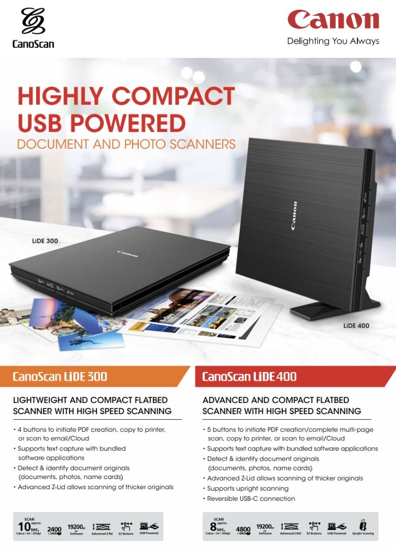 [SALE] Canon CanoScan LiDE 300 Flatbed Scanner, Computers & Tech ...