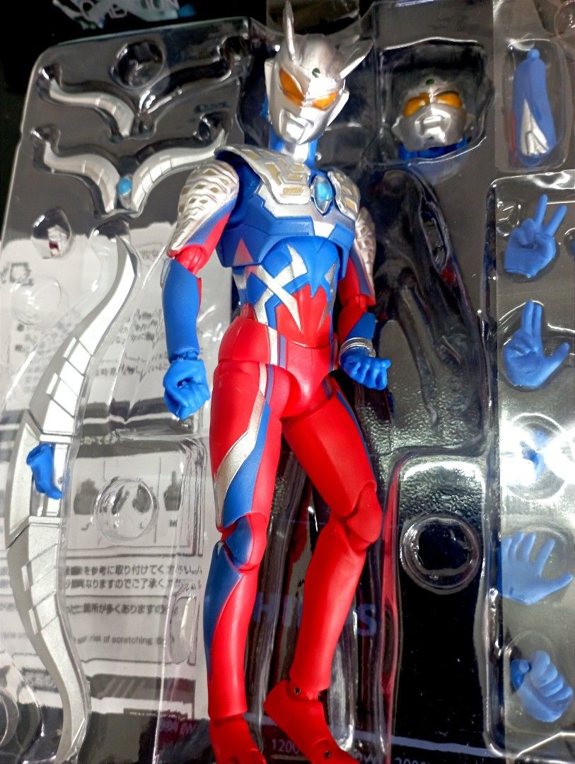 Shf Ultraman Zero, Hobbies & Toys, Toys & Games on Carousell