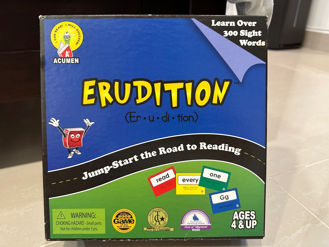 Sight Words Board Game - Erudition, Hobbies & Toys, Toys & Games on ...