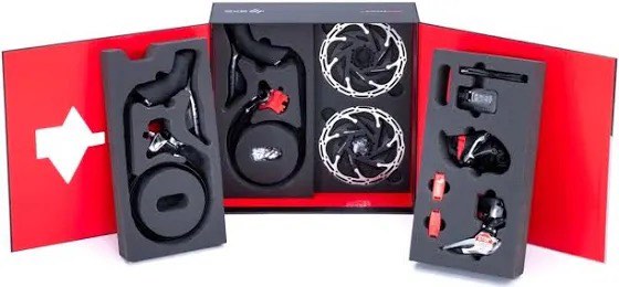 SRAM Red eTap AXS 2 x 12 Speed Rim Brake Upgrade Groupset, Sports ...