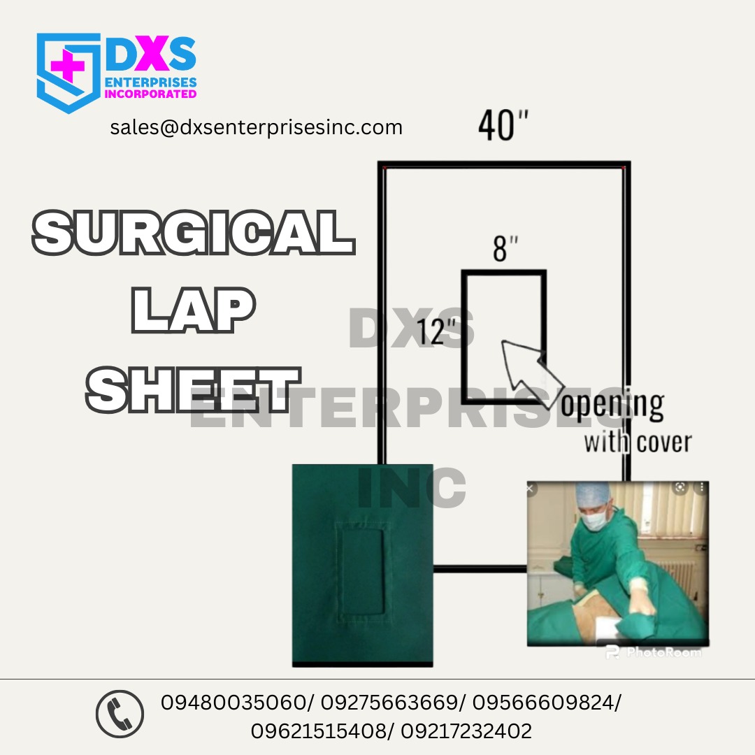 SURGICAL LAP SHEET, Health & Nutrition, Medical Supplies & Tools on ...