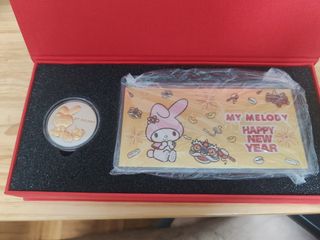 The Singapore Mint Sanrio Characters Hello Kitty and My Melody Gold ...