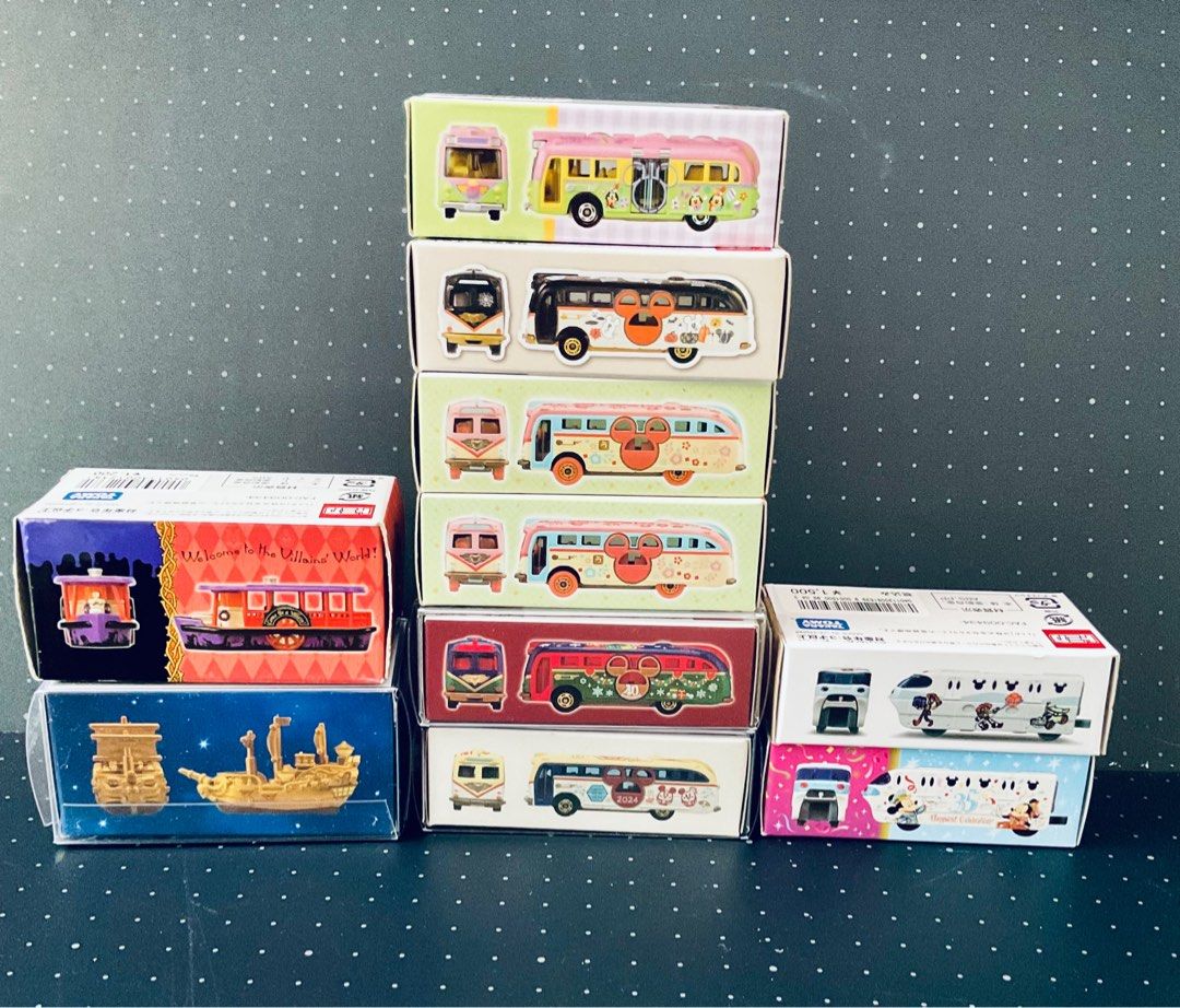 Tomica Disney Vehicle Collection- Tokyo Disney Resort, 興趣及遊戲, 玩具 & 遊戲類 ...