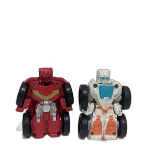 CLAMPDOWN Transformers in Disguise Figures mcdonalds happy meal, Toys & Collectibles, Mainan di ...