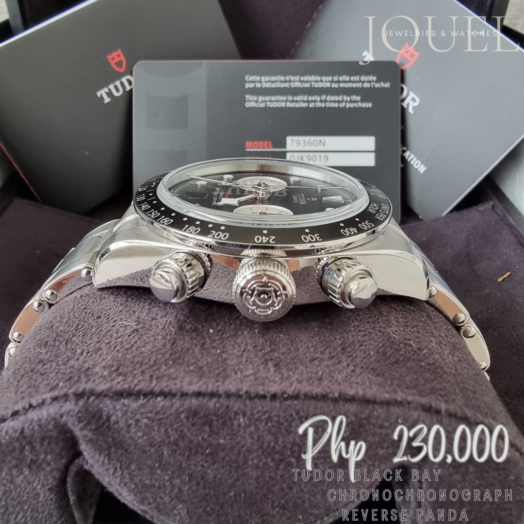 Tudor Black Bay Chrono Chronograph Reverse Panda 2021, Luxury, Watches ...