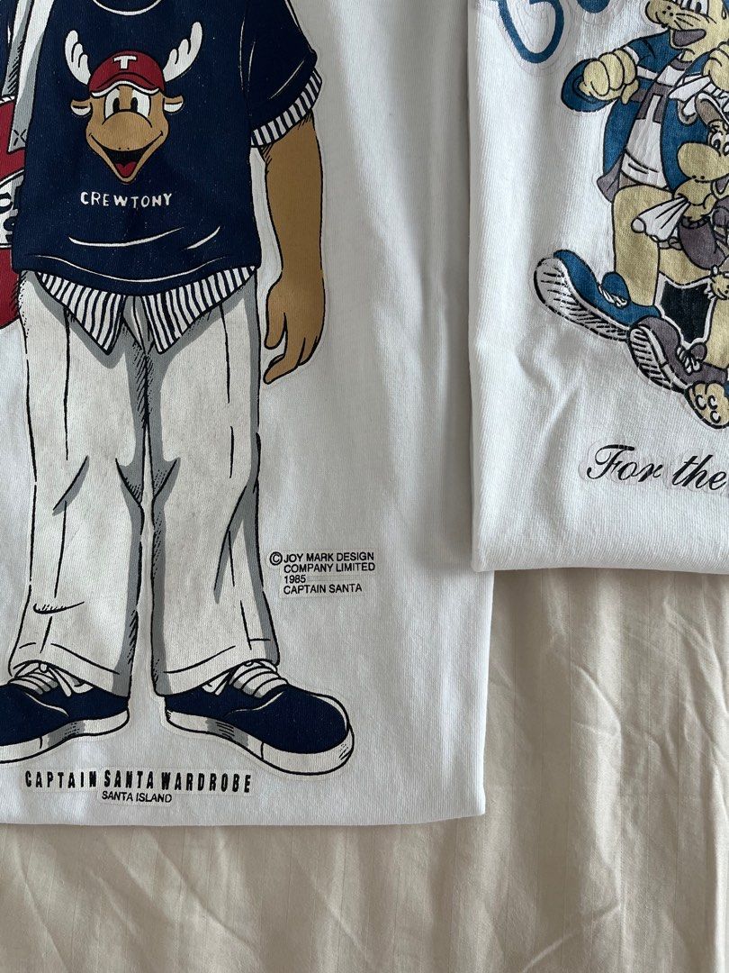 Vintage Captain Santa 1985, Men's Fashion, Tops & Sets, Tshirts & Polo ...
