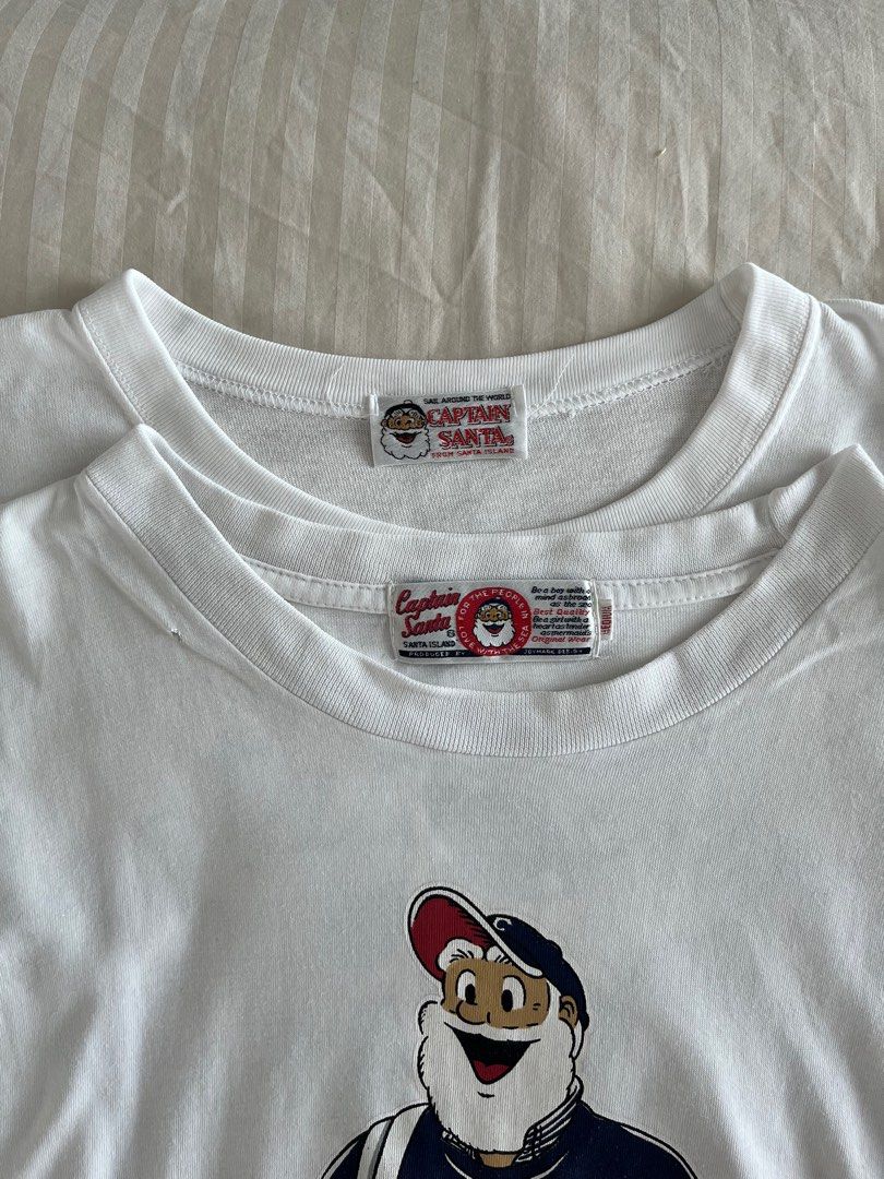 Vintage Captain Santa 1985, Men's Fashion, Tops & Sets, Tshirts & Polo ...