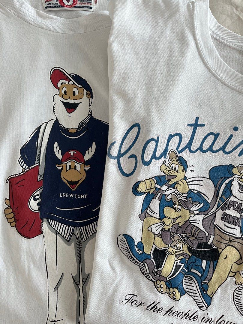 Vintage Captain Santa 1985, Men's Fashion, Tops & Sets, Tshirts & Polo ...