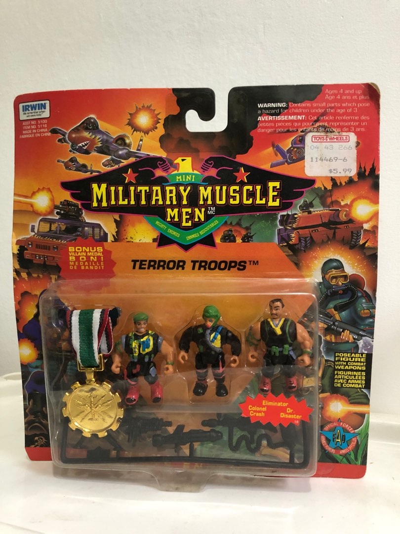 Vintage military muscle men figures, Hobbies & Toys, Toys & Games on ...