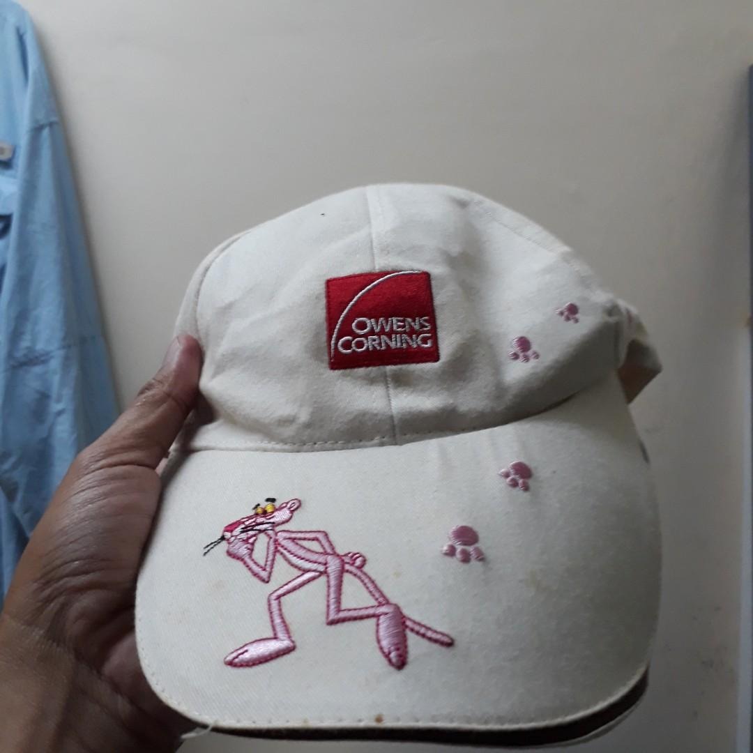 Vintage 2004 The pink panther film cartoon cap topi, Men's Fashion ...