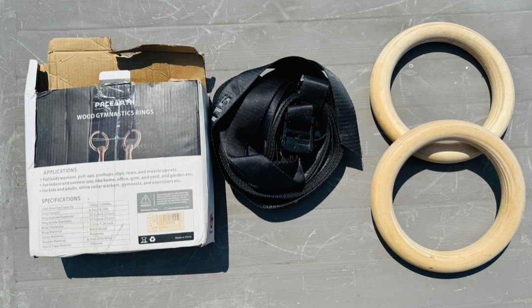 Wooden Olympic Rings 標準尺寸健身吊環, 運動產品, 運動與健身, 運動與健身 - 拉伸配件 - Carousell