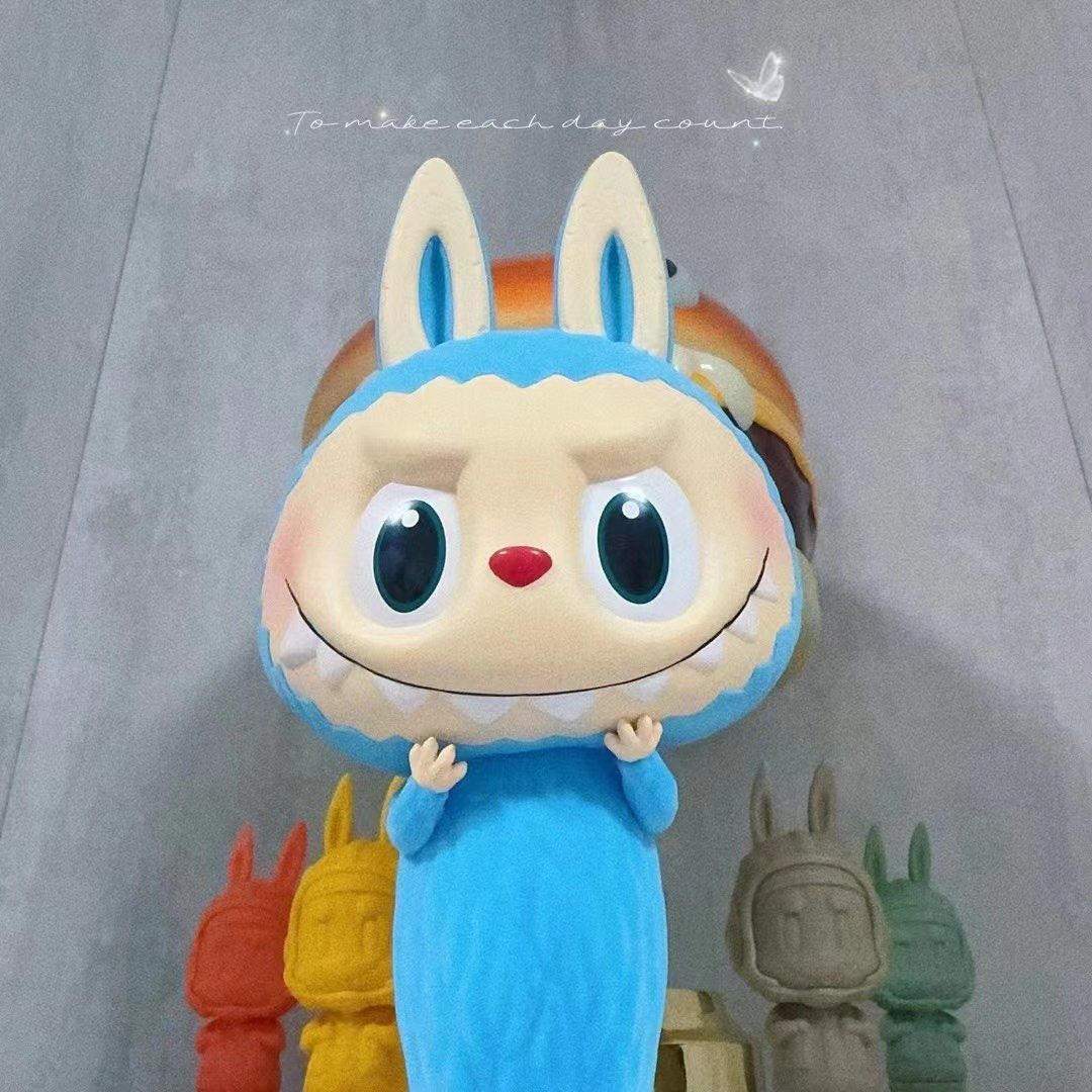 zimomo Fuzzy sky labubu, Hobbies & Toys, Toys & Games on Carousell