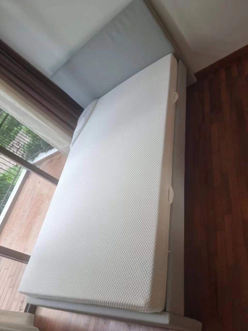 1.2m wide super single bed 120/200cm, Furniture & Home Living ...