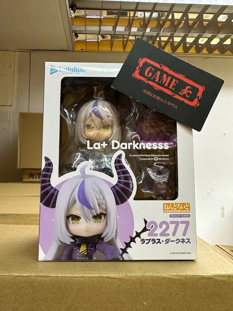 全新 日版 GSC NENDOROID 黏土人 2277 La+ Darknesss 拉普拉斯 達克尼斯 VTuber hololive ...