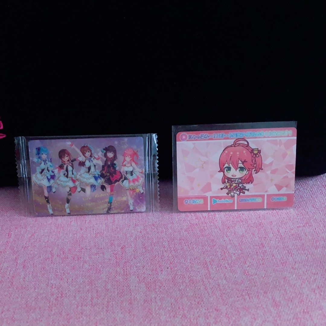 [2 for $12] Hololive Group Wafer Card Gen 0 and Miko Chibi Card ...