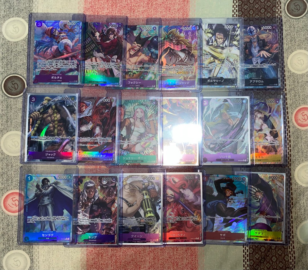 (3 SLIDES) One Piece TCG AA & PSEC Cards, Hobbies & Toys, Toys & Games ...